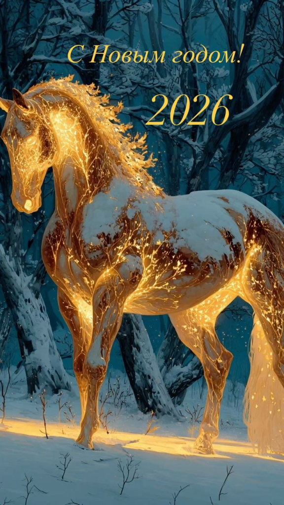 С Новым годом 2026: красивые поздравления и открытки